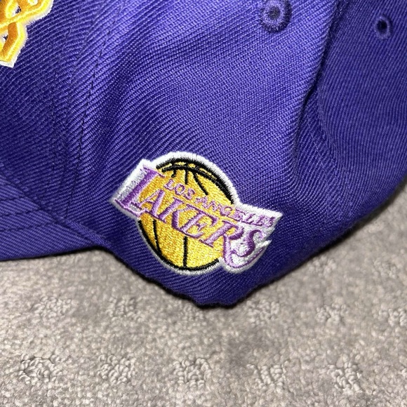 Accessories | Vintage Lakers Cap Embroideries On The Left And Right ...